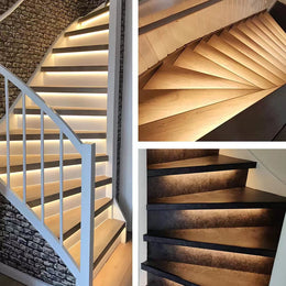 SuperStairLED Intelligent Motion Sensor LED Stair Lighting Complete Se