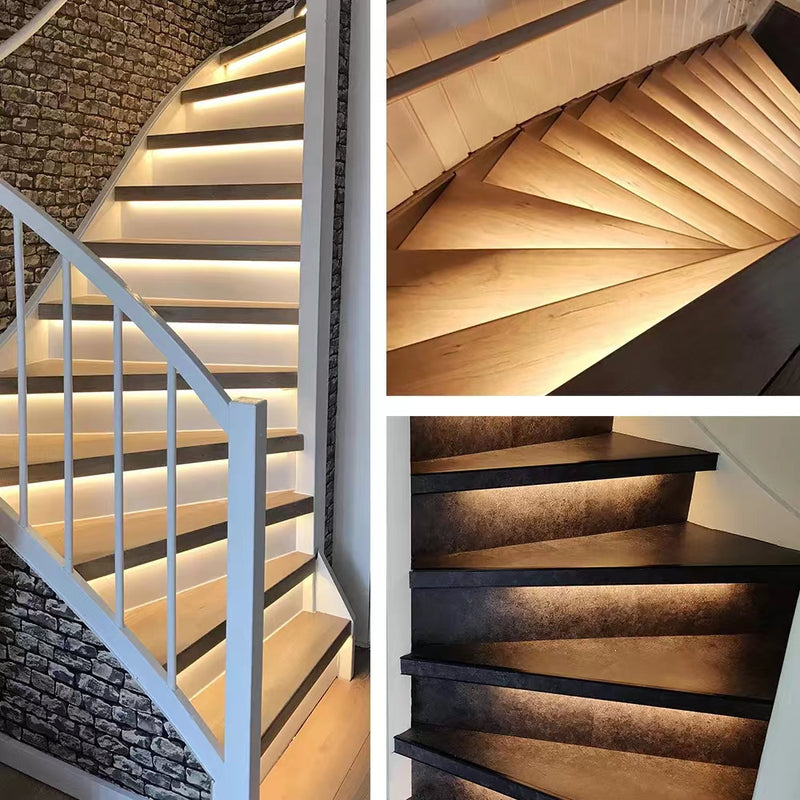 SuperStairLED Intelligent Motion Sensor LED Stair Lighting Complete Se